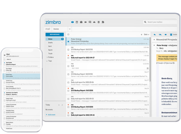 Zimbra 10 - ilger.com GMEA